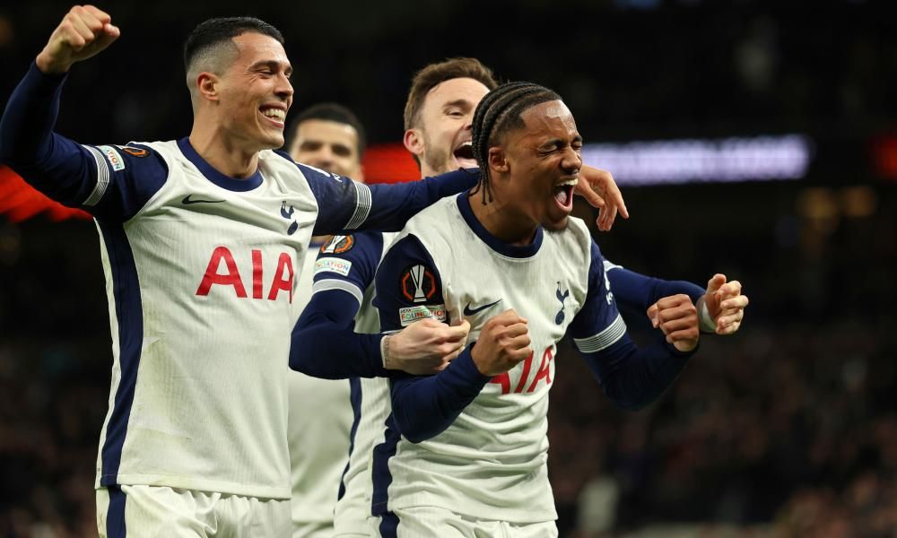 Wilson Odobert double takes Tottenham past AZ to keep…