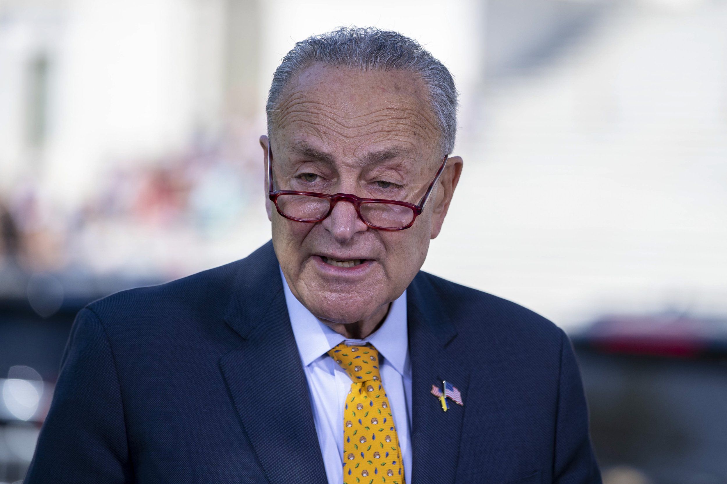 Chuck Schumer's Last-Minute Call to Back Republican…