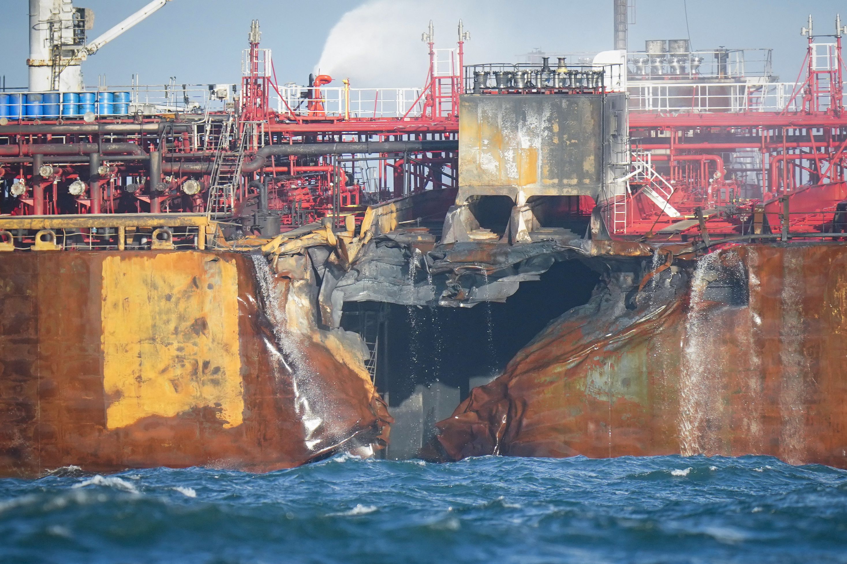 Russian captain in North Sea ship collision charged…