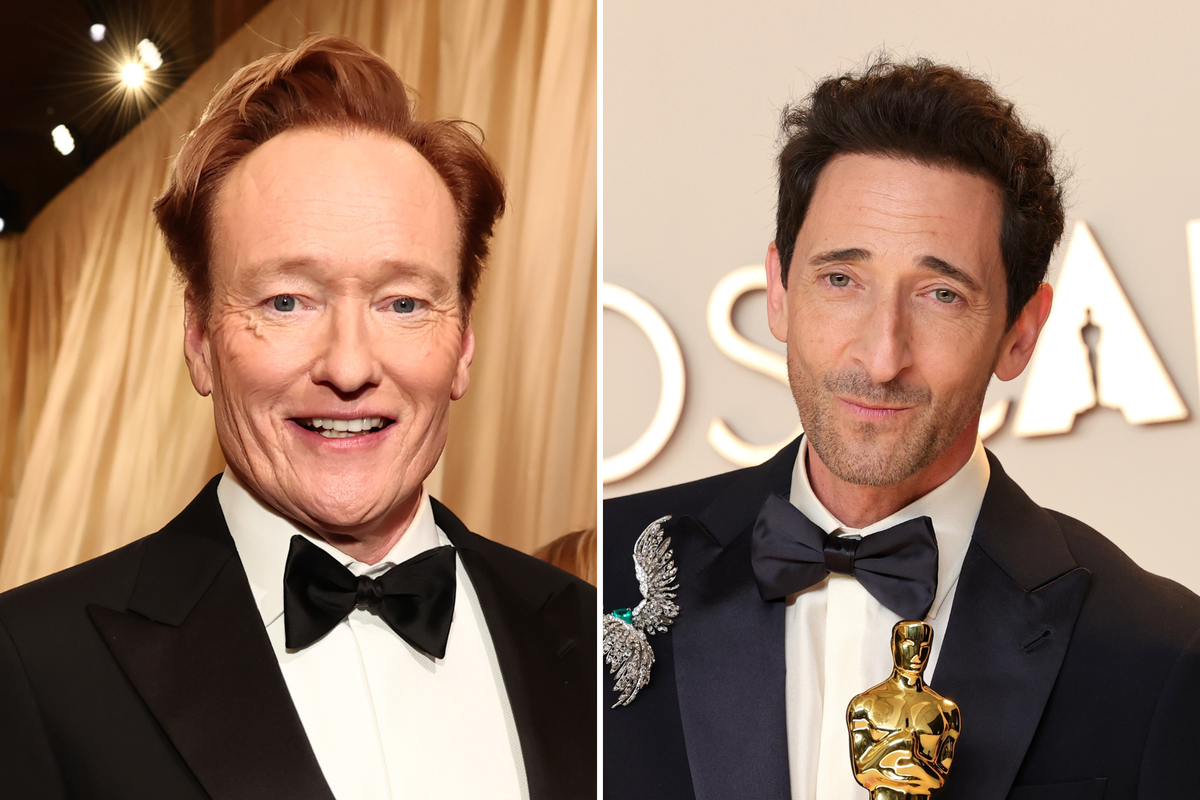 Conan O’Brien takes dig at Adrien Brody after being…