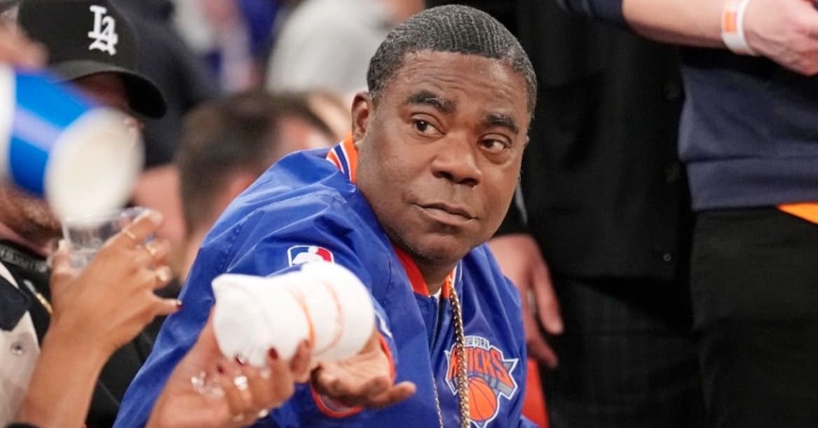What happened to Tracy Morgan during Knicks vs Heat…