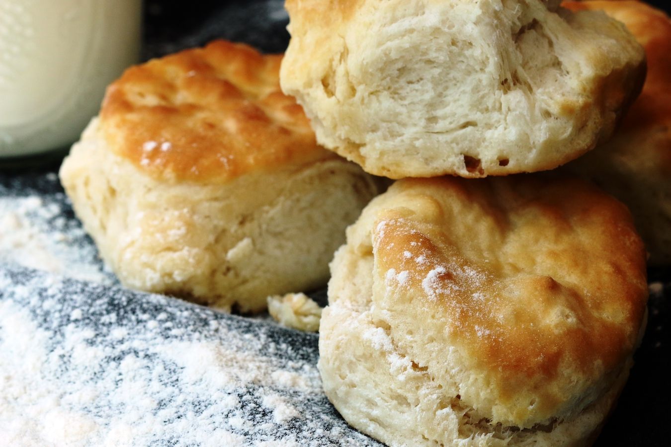 The secret to sky-high biscuits