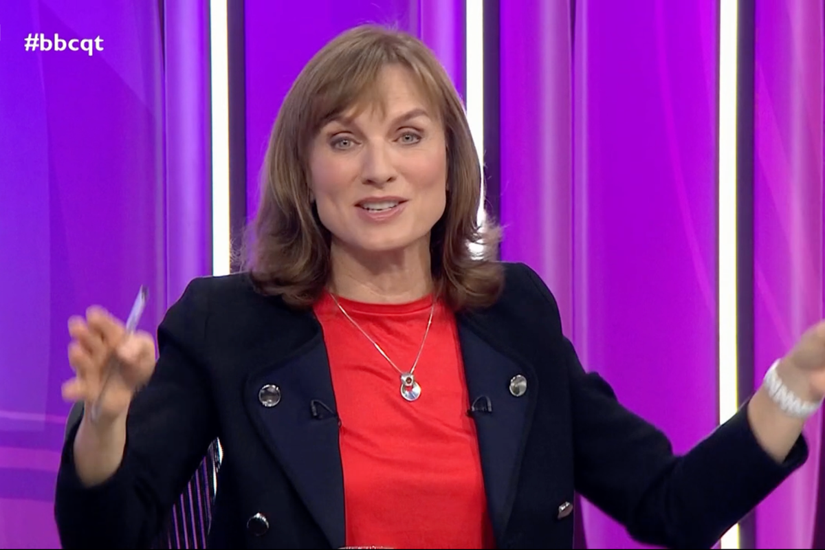 Moment BBC Question Time thrown into chaos as…
