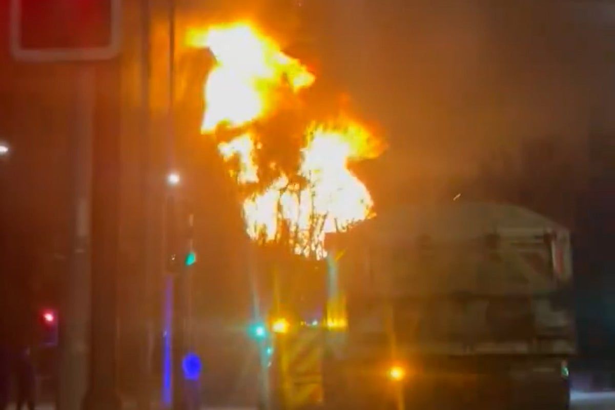 Huge fire at west London electricity substation forces…