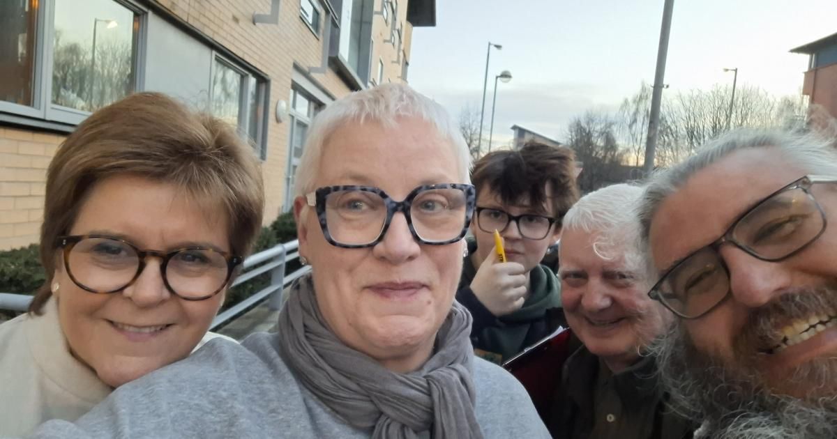 Nicola Sturgeon hits campaign trail for SNP after…