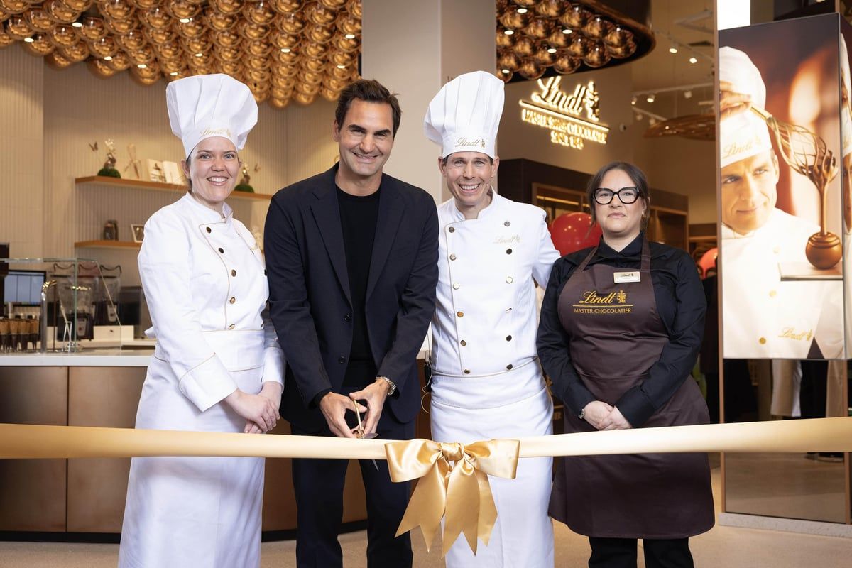 Lindt opens doors on central London chocolate…
