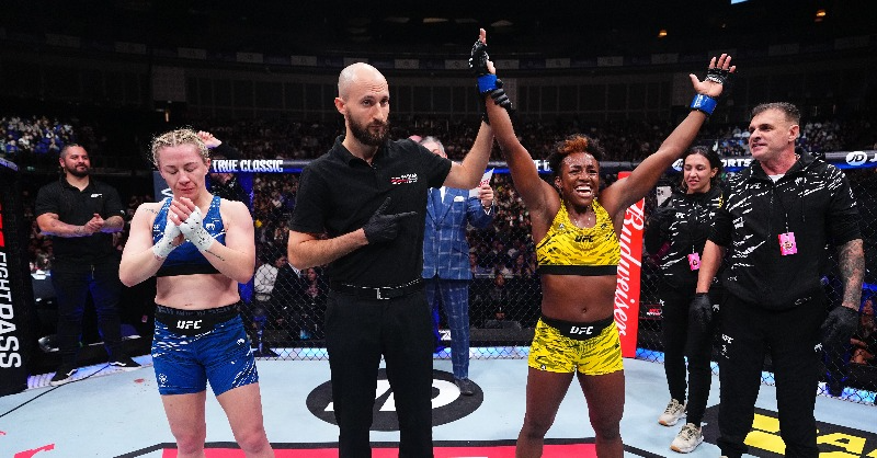 Alexia Thainara def. Molly McCann at UFC Fight Night…