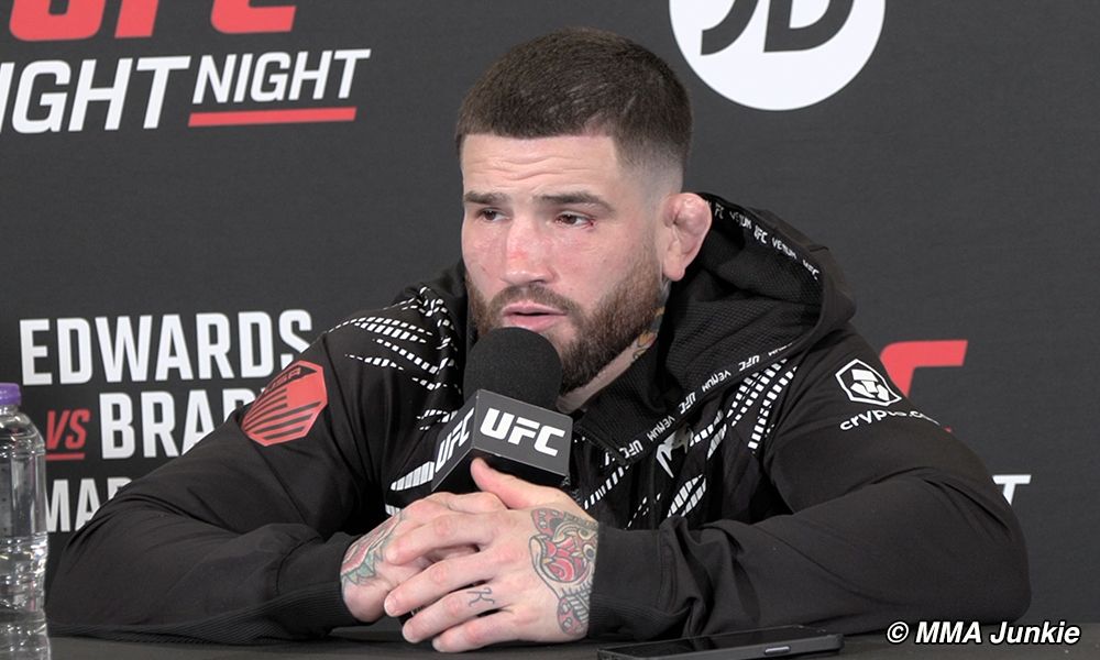 UFC London winner Sean Brady: I beat Leon Edwards…