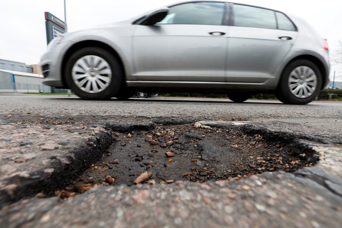 Most pothole-ridden regions mapped as Starmer pledges…
