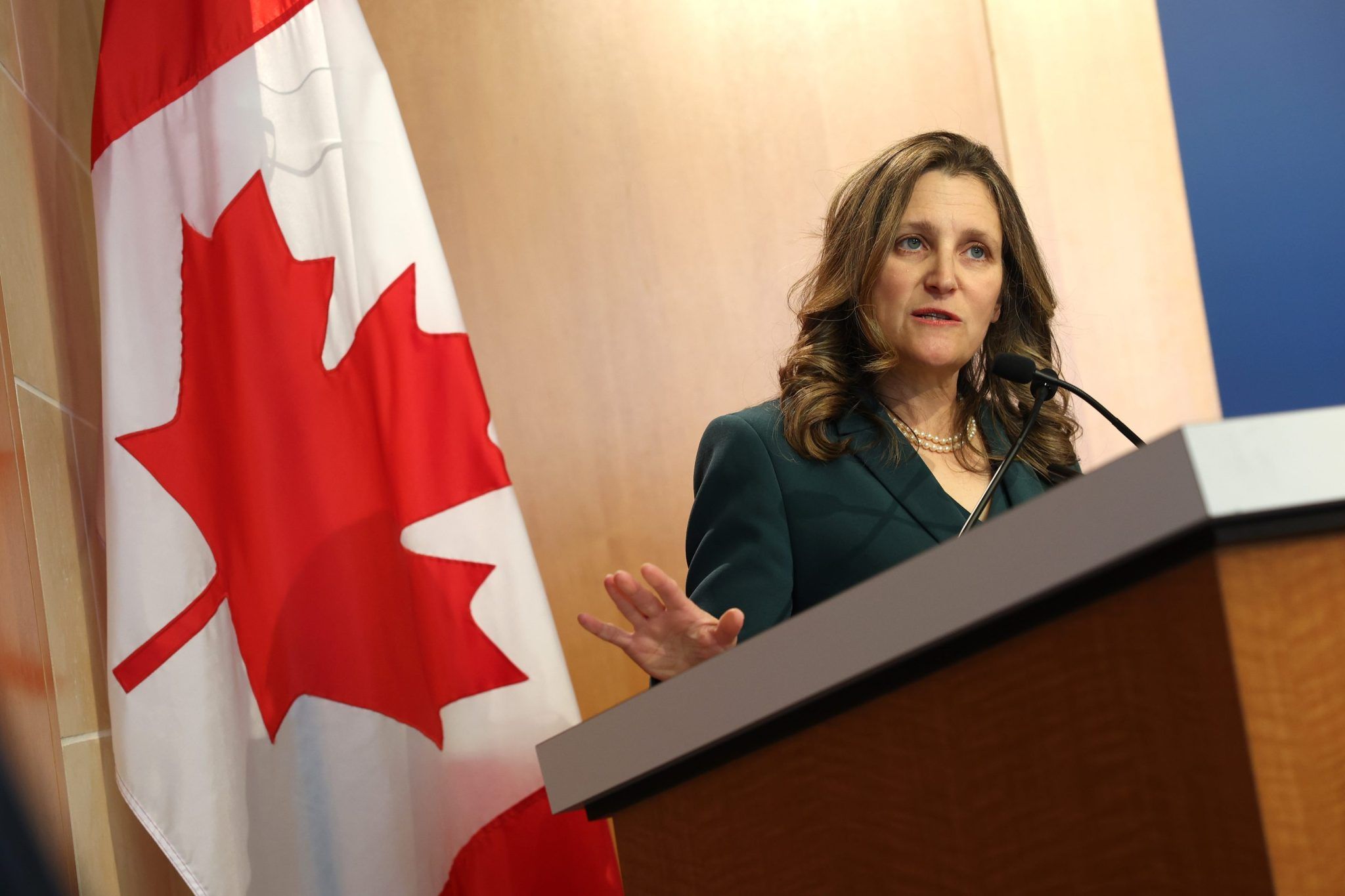 Canada's Chrystia Freeland on preparing for the…