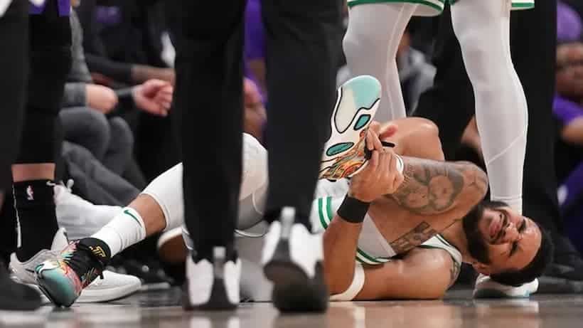 Boston's Jayson Tatum likely avoided a major ankle…