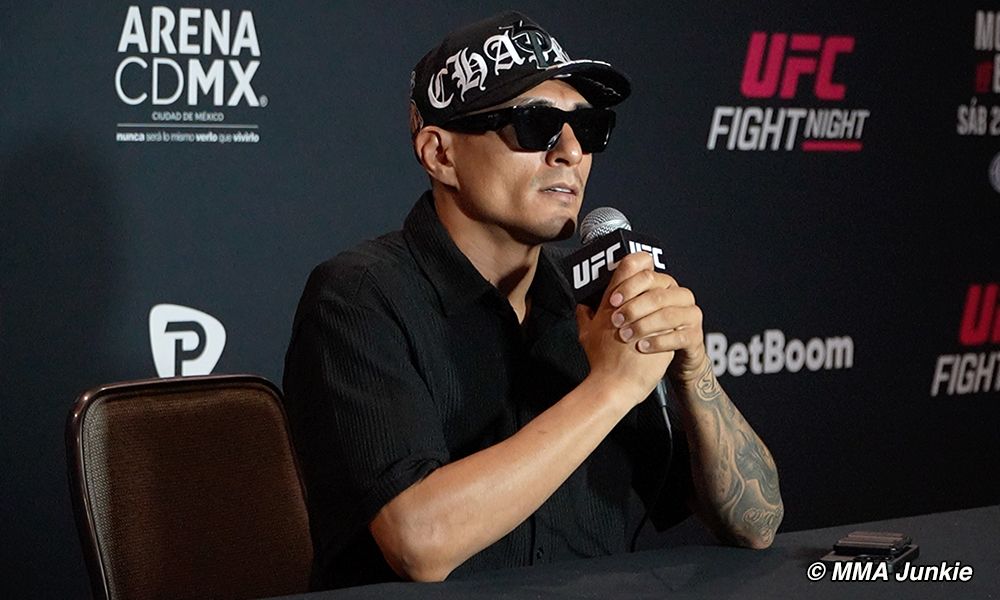 Edgar Chairez likes CJ Vergara matchup at UFC Mexico…