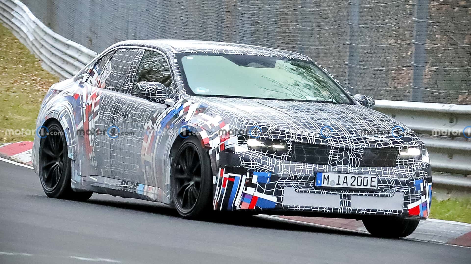 2027 BMW M3 EV Spied Testing On The Nurburgring Where…