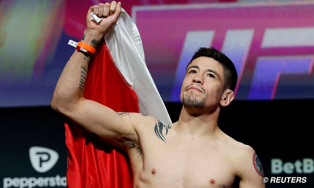 Photos: UFC on ESPN 64 ceremonial weigh-ins and final…