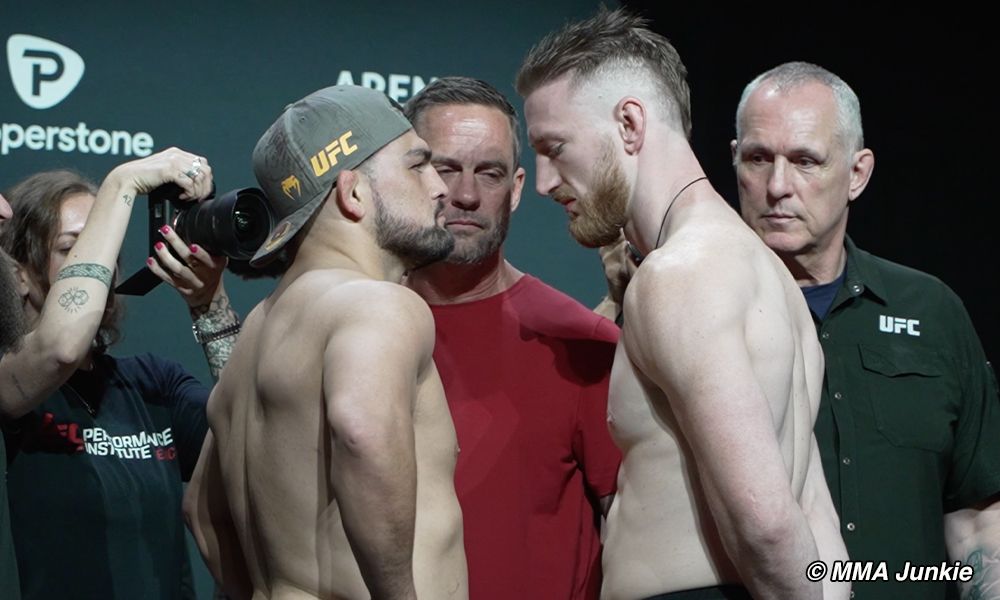 UFC on ESPN 64 loses Joe Pyfer vs. Kelvin Gastelum…