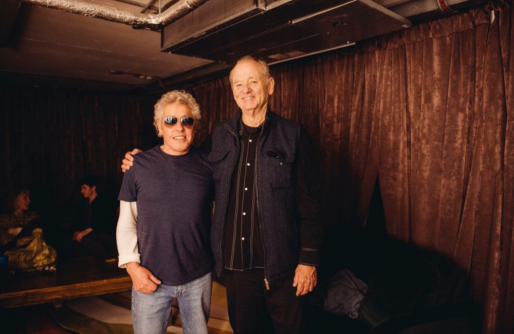 Bill Murray watches as The Who close The Teenage…