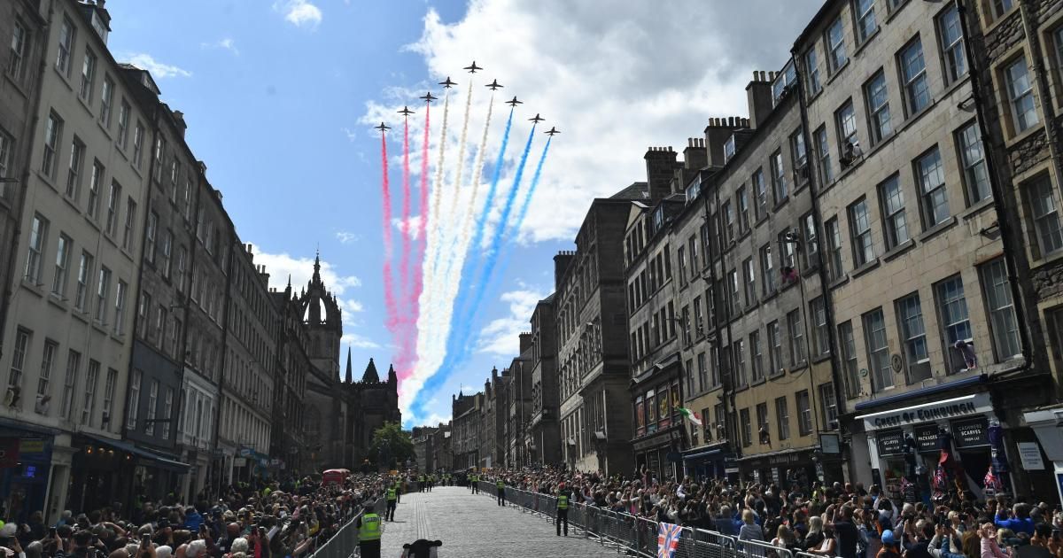 Here is the Red Arrows schedule for Scotland this year…