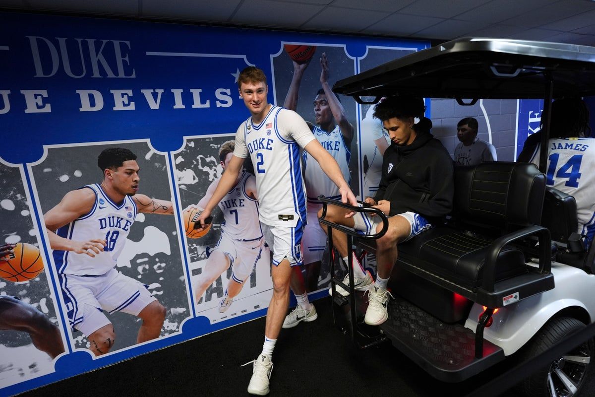Duke freshman star Cooper Flagg named the AP men's…