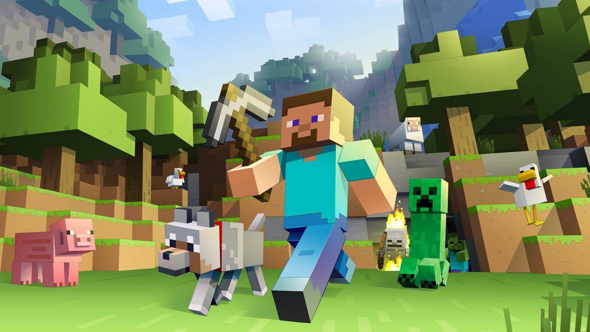 The best Minecraft game is free on Amazon Prime