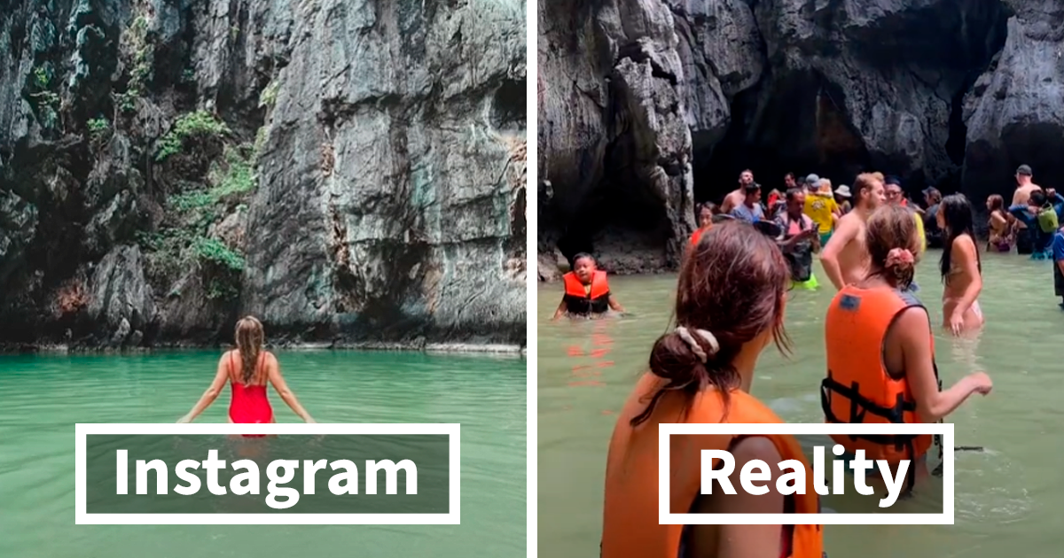 40 Hilarious Examples Of Insta Vs. Reality That Show…