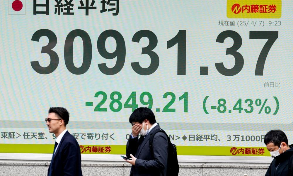 Monday briefing: Asian markets slump after Trump…