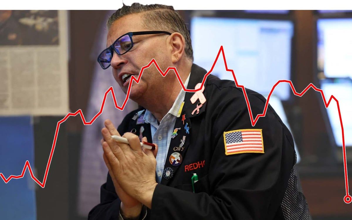 Roller coaster US stock markets fall heavily again…