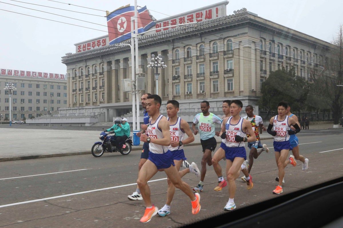 North Korean runner claims gold as country stages…