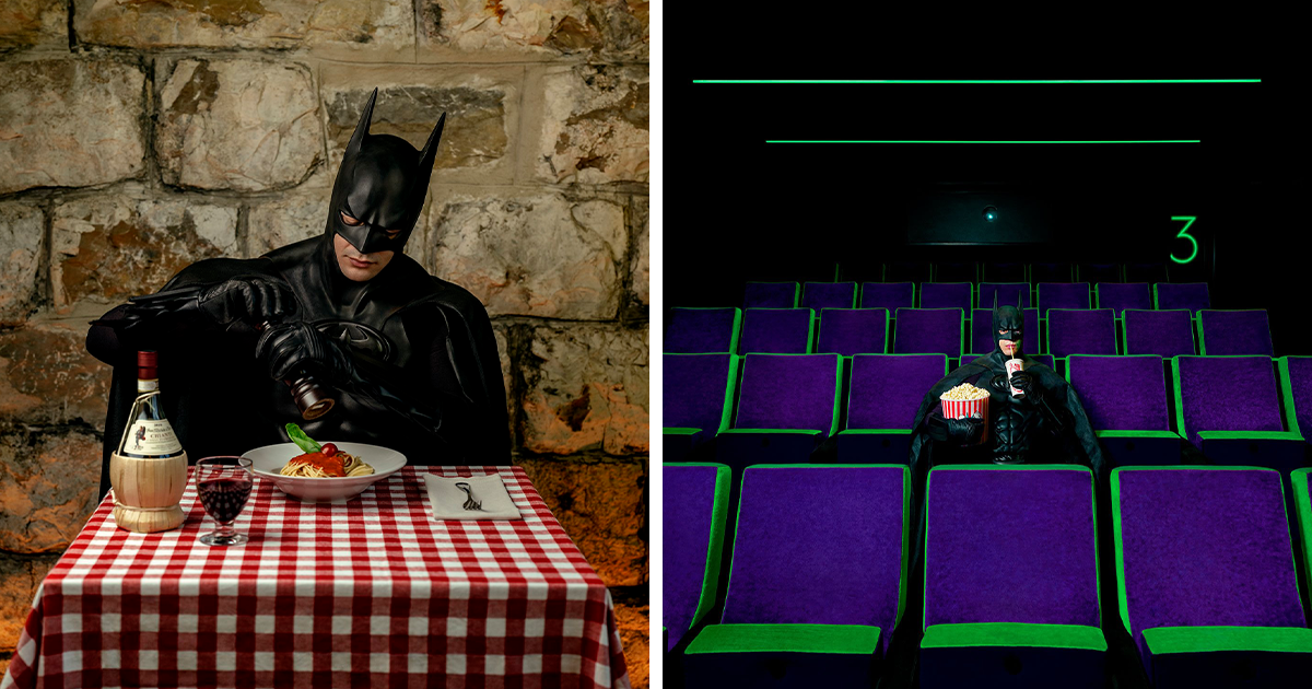 Daily Bat: 25 Images Of Batman In Everyday Life, By…