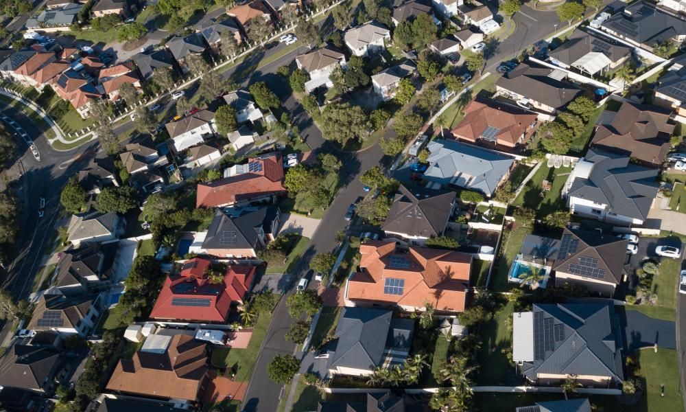 Australia’s median home value has increased by about…