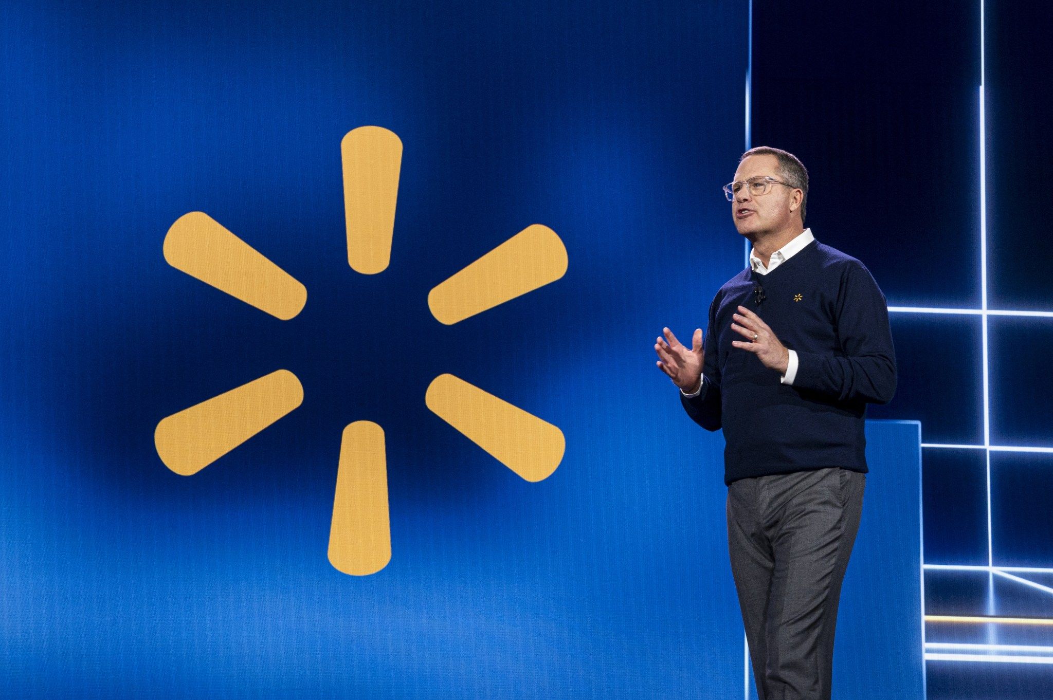 Walmart CEO Doug McMillon is a rare beacon of…