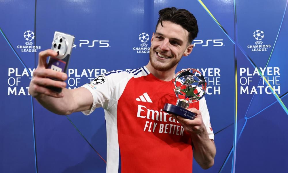 Declan Rice unleashes his inner Roberto Carlos to…