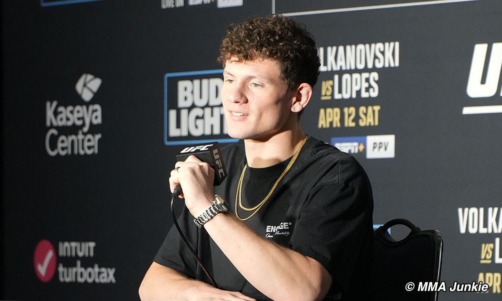 Chase Hooper hopes UFC 314 win ends streak of veteran…