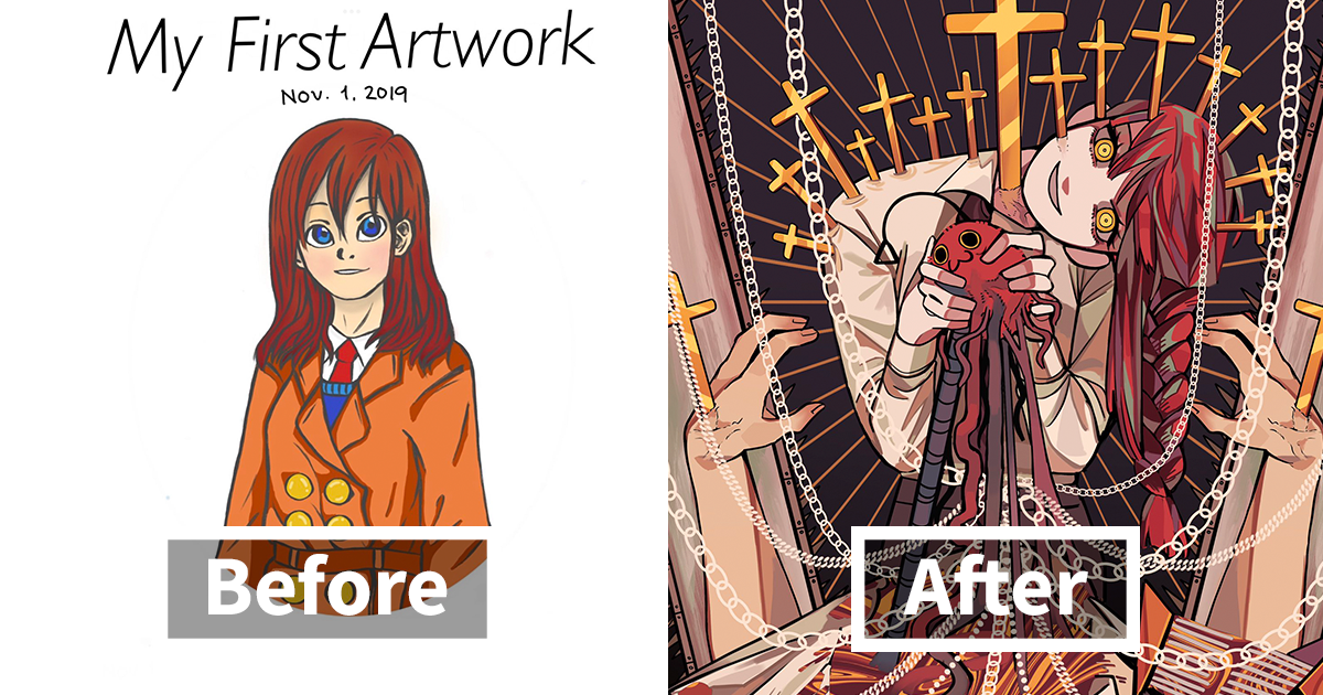 Twitter Artists Reveal Their First And Their Most…