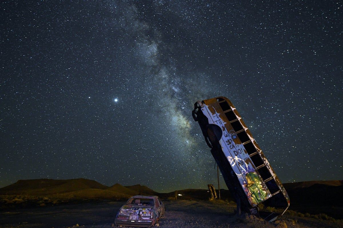 The galaxy next to ours is being torn apart, study…