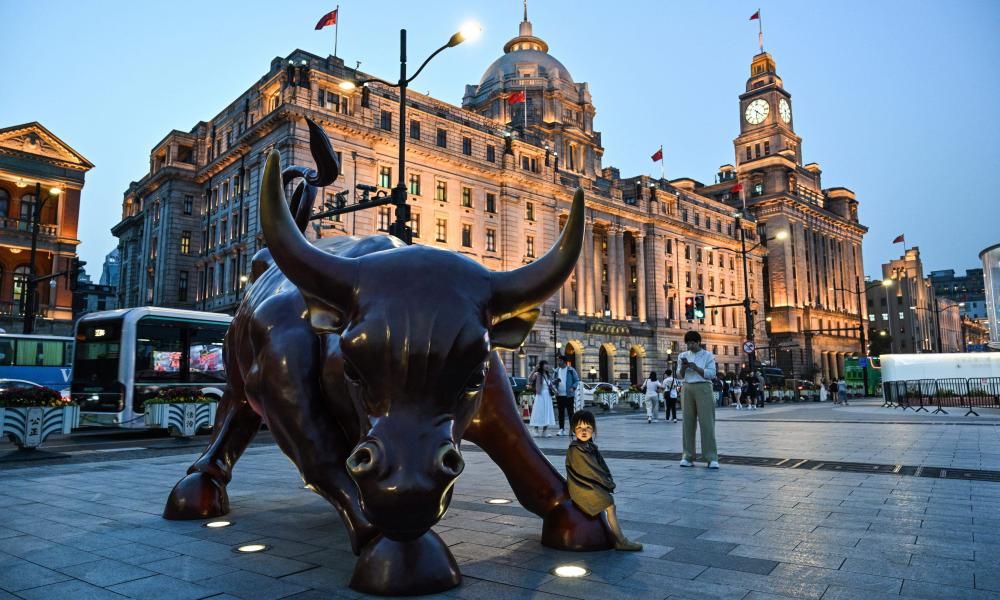 Life in Shanghai, China’s commercial capital, goes on…