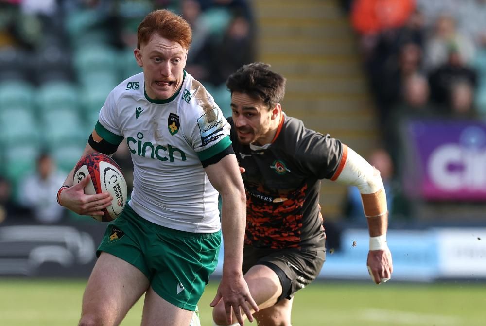 Northampton’s George Hendy taking rough with smooth as…