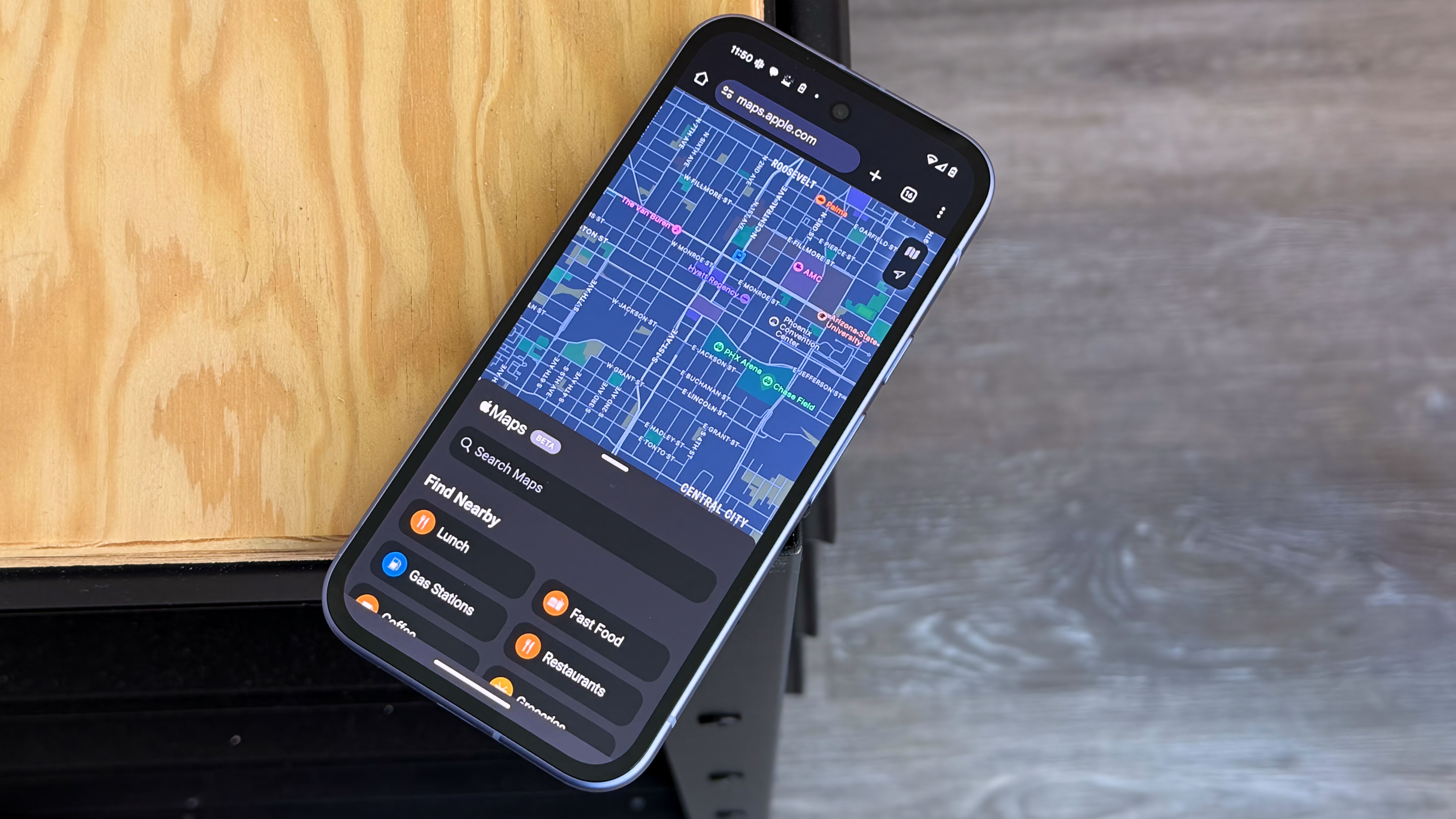 The Apple Maps web client beta now runs on Android…