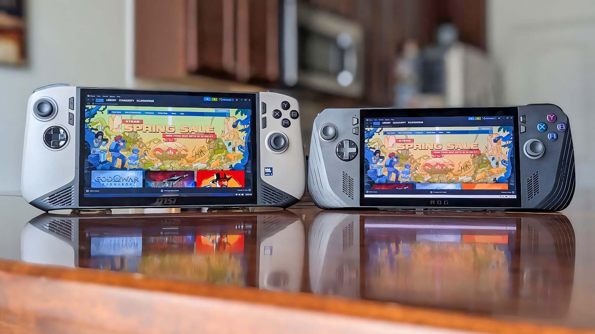 Gaming handhelds increased $100 in the US, and I'm…