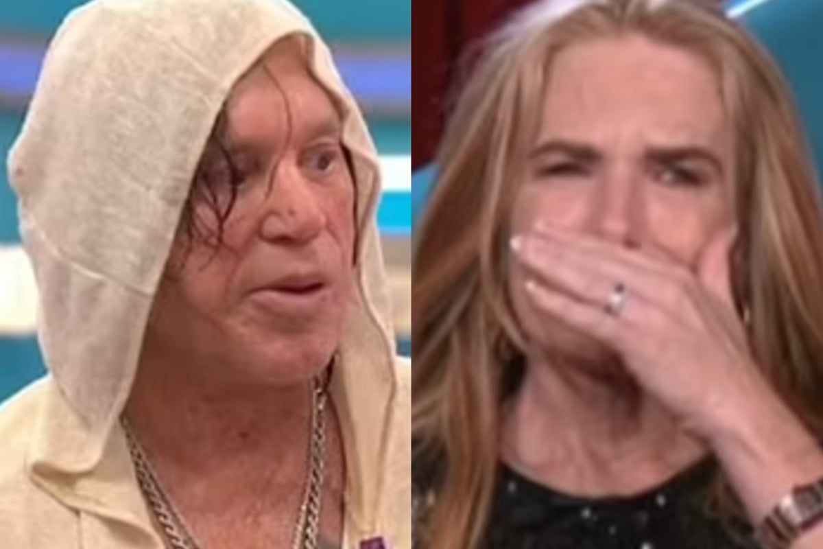 Mickey Rourke makes Patsy Palmer cry with brutal…