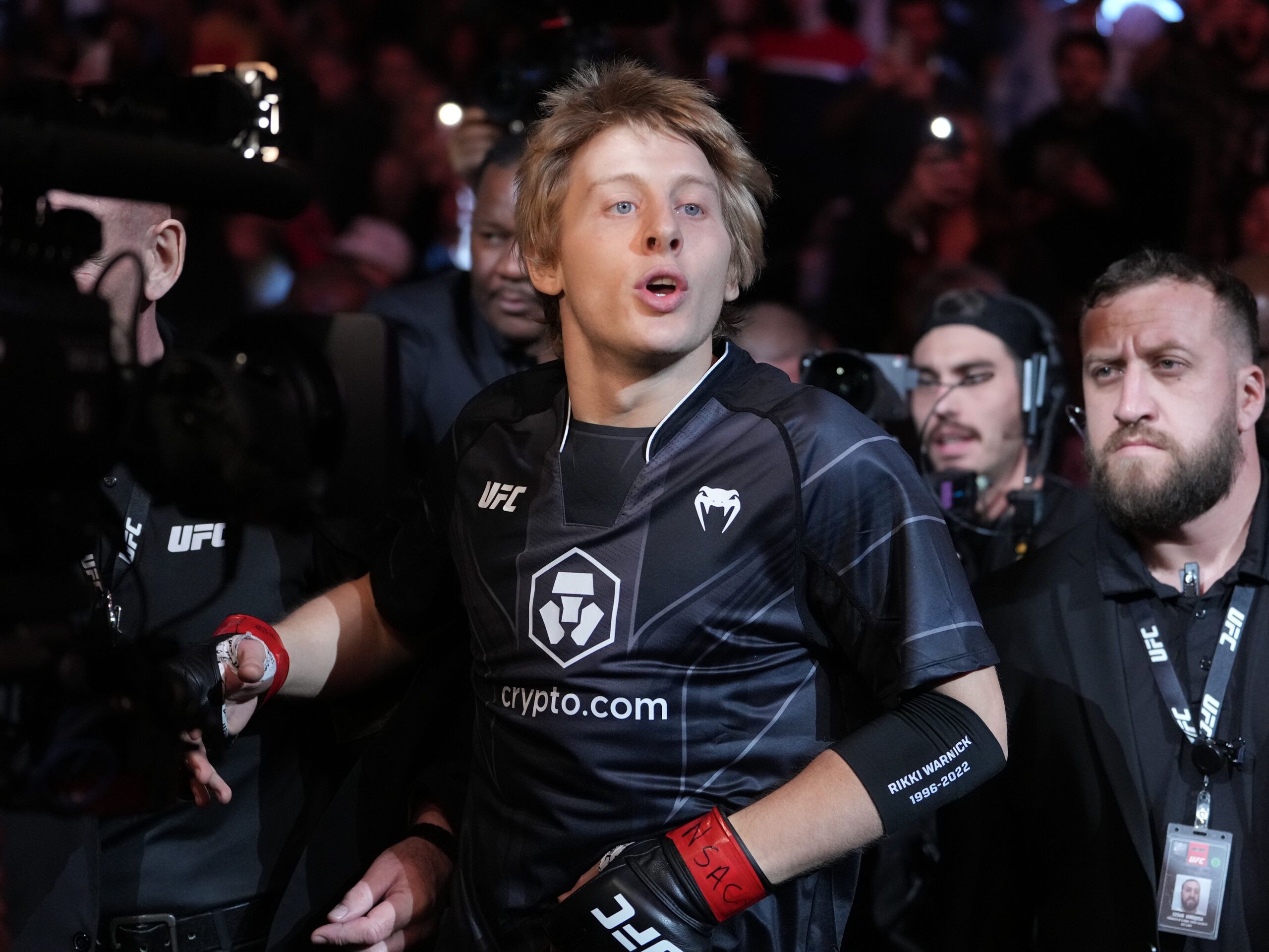 What time is Michael Chandler vs. Paddy Pimblett?…