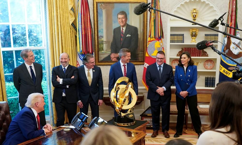 Democrat Gretchen Whitmer tries to distance herself…