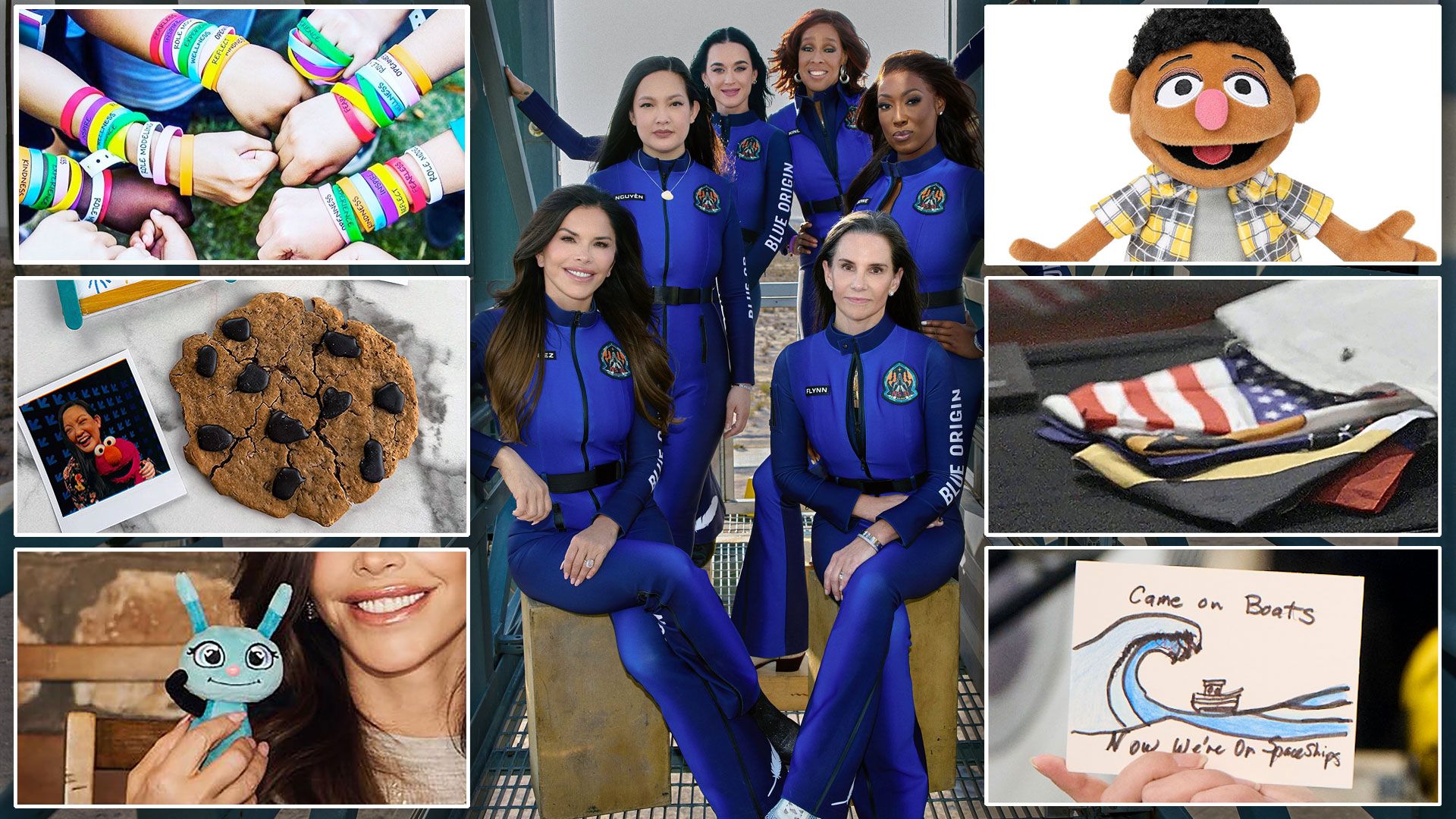 Pop star Katy Perry and crew's Blue Origin spaceflight…