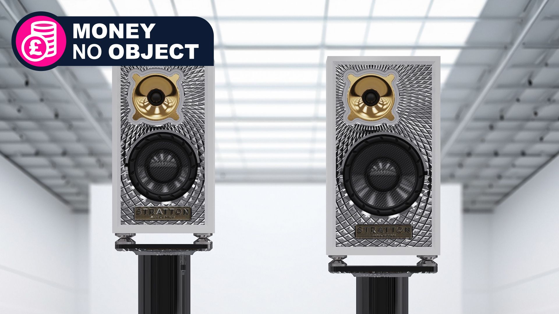 These amazing stereo speakers look like they belong in…