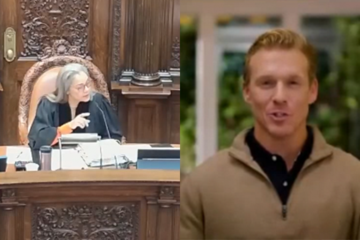 See moment man presents AI-generated ‘lawyer’ to…