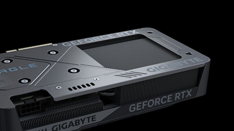 Gigabyte chops PCIe finger in half on its dual-fan RTX…