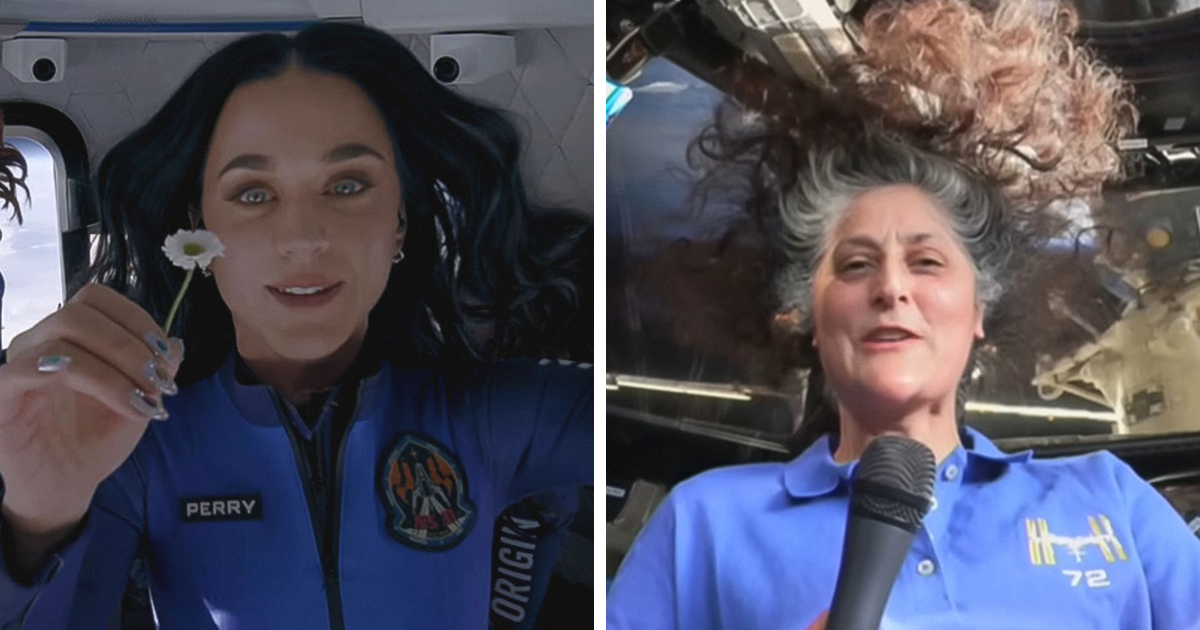 Blue Origin Flight Slammed As “Fake” After Katy…