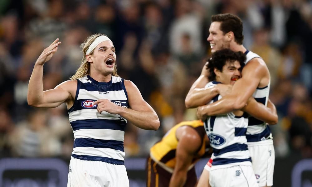 Bailey Smith embraces the big stage as Geelong hold…