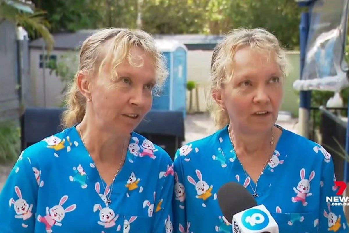 Watch: Australian identical twins talk in unison about…