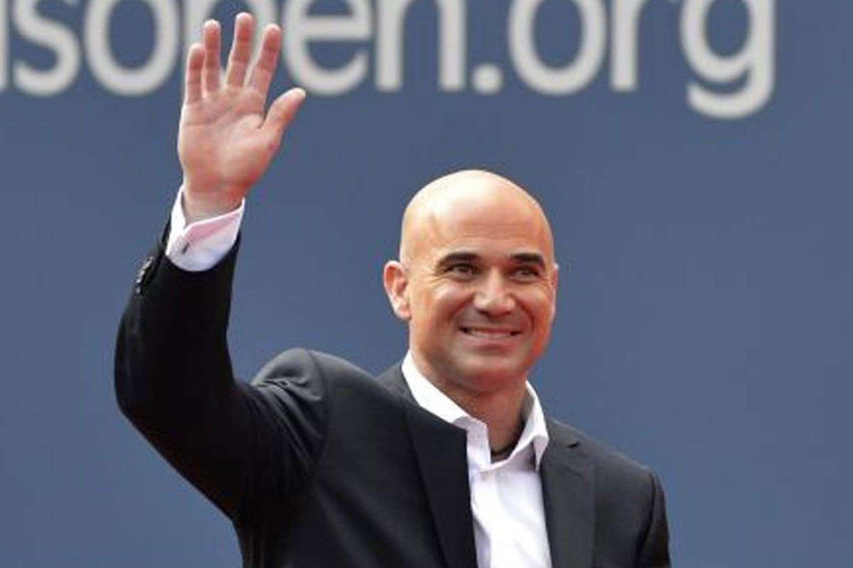 Tennis legend Andre Agassi returns to championships