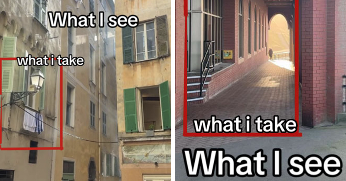 “What I See VS. What I Take”: Photographer Shows How…